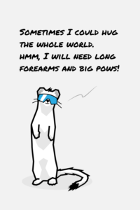 Gino the weasel - Make the complex simple and the ordinary magic