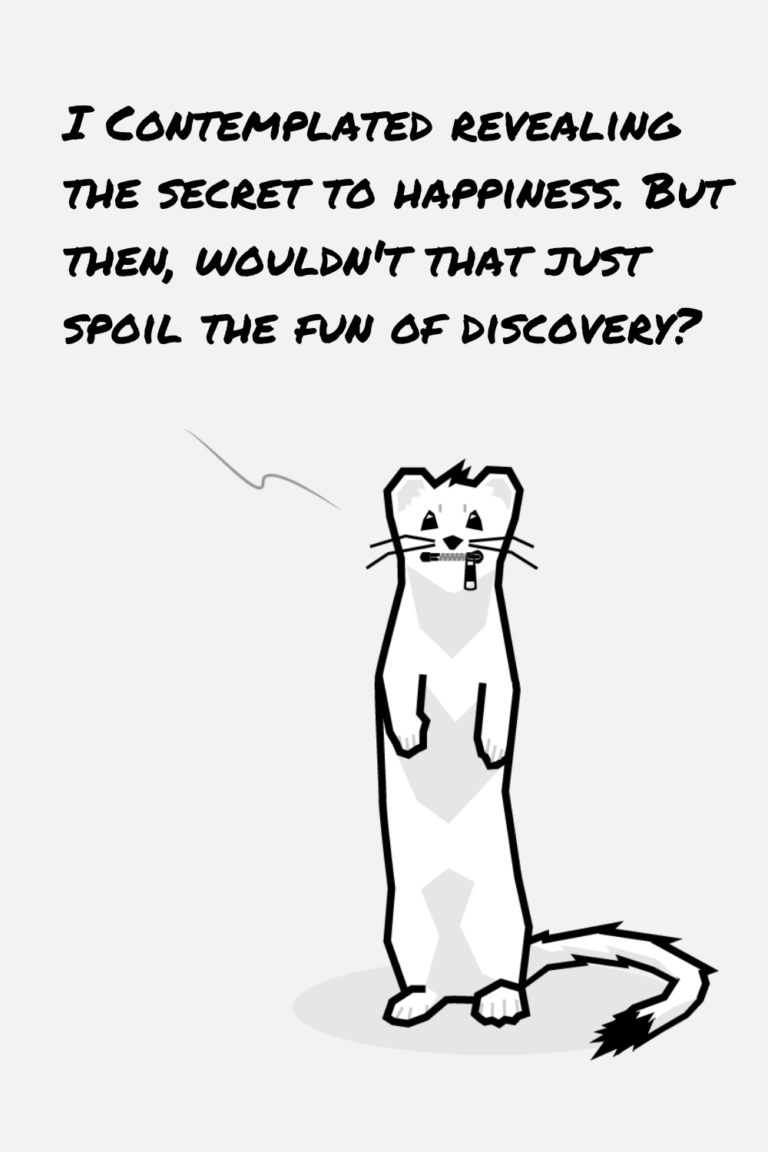 Gino the weasel - Make the complex simple and the ordinary magic